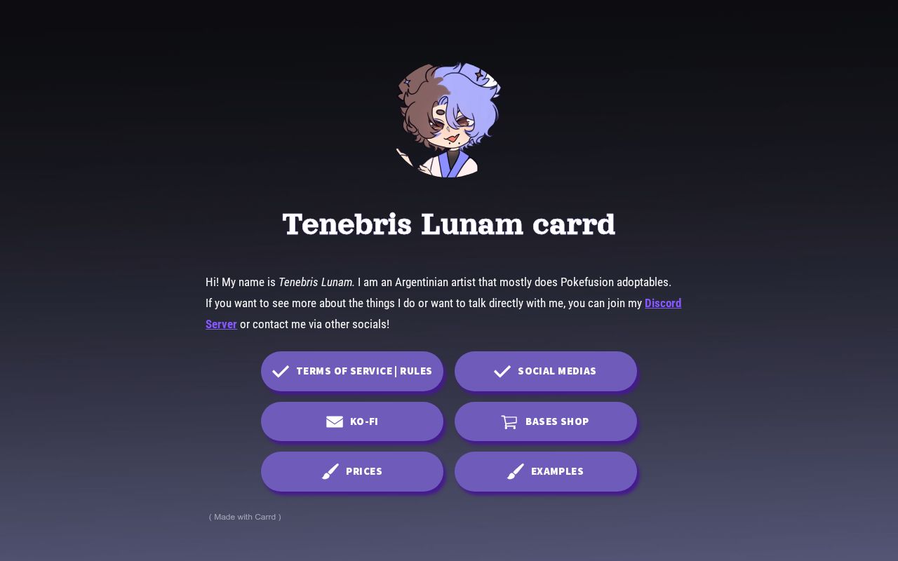 Tenebris Lunam